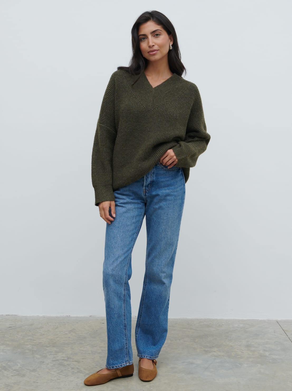 Slim Fit Sweater Striped Turtleneck Danedvi Womens Fall Fashion 2025 ...